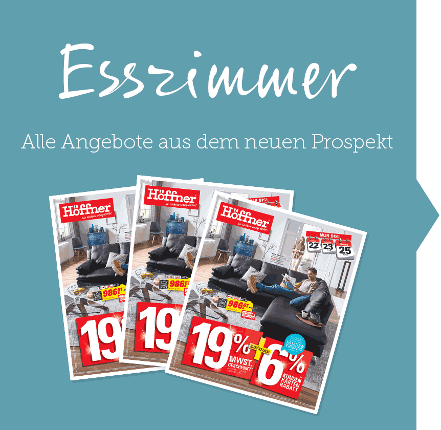 Prospekt - Esszimmer | Möbel Höffner
