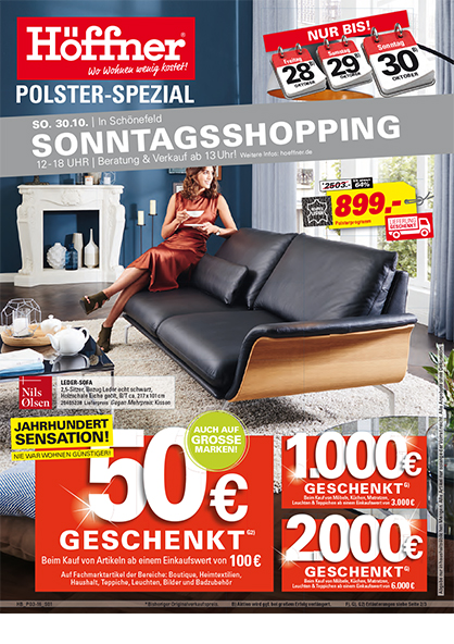 Möbel Höffner in Berlin-Schöneberg - Küchen, Regale, Betten & mehr
