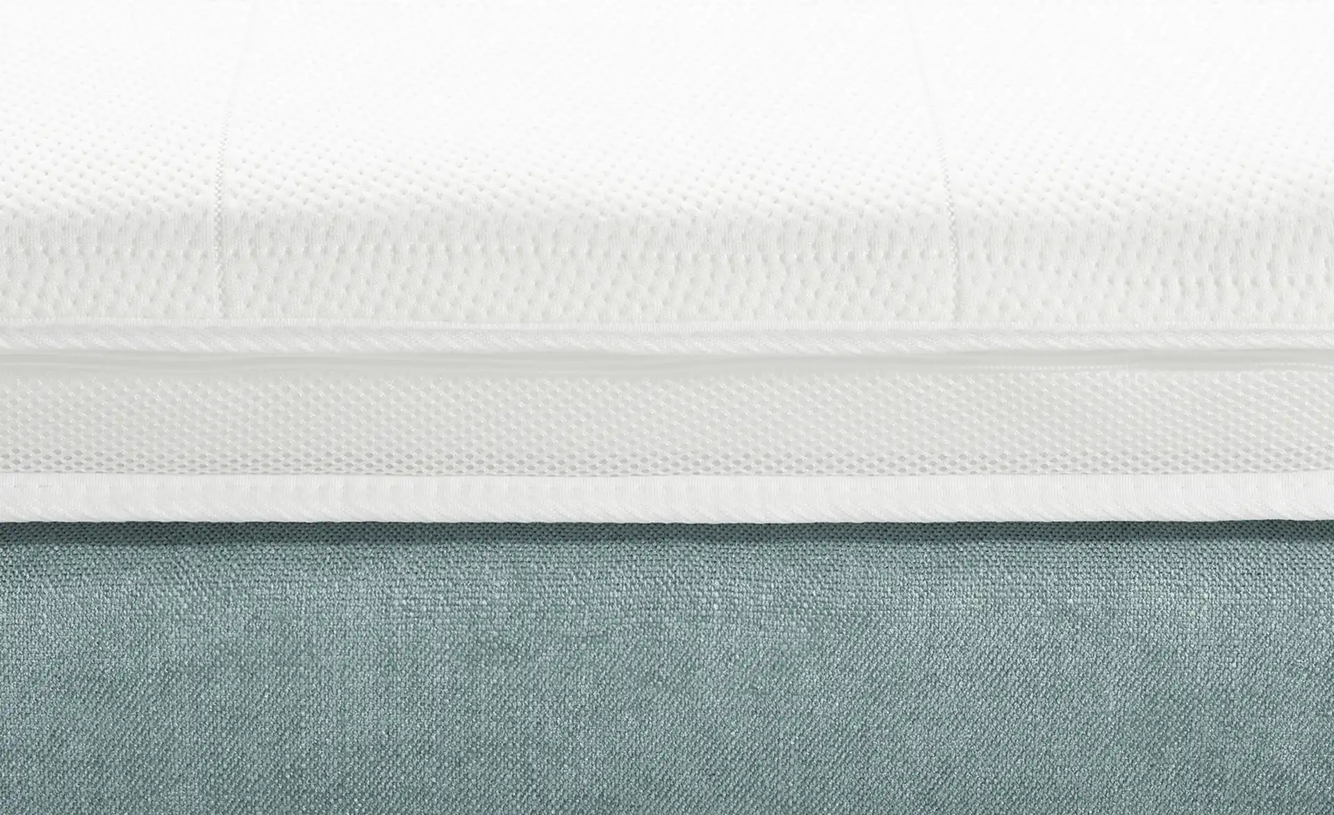 Jette Home Boxspringbett Jette Embrace | Eisblau, 160 cm