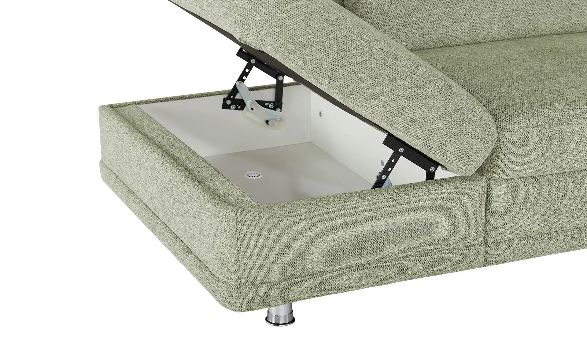 meinSofa Ecksofa Marc | Grün, links | Möbel Höffner