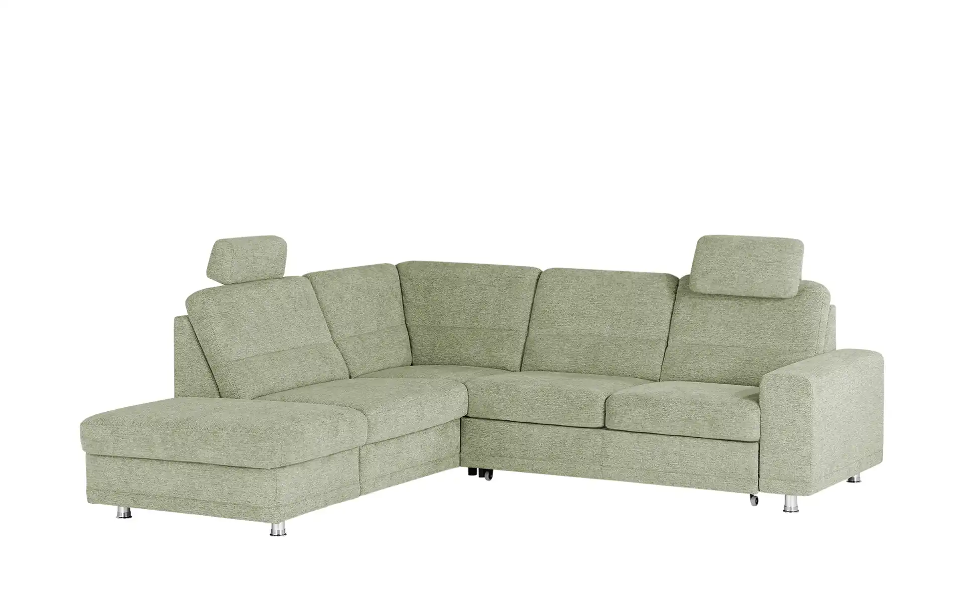 meinSofa Ecksofa Marc | Grün, links | Möbel Höffner