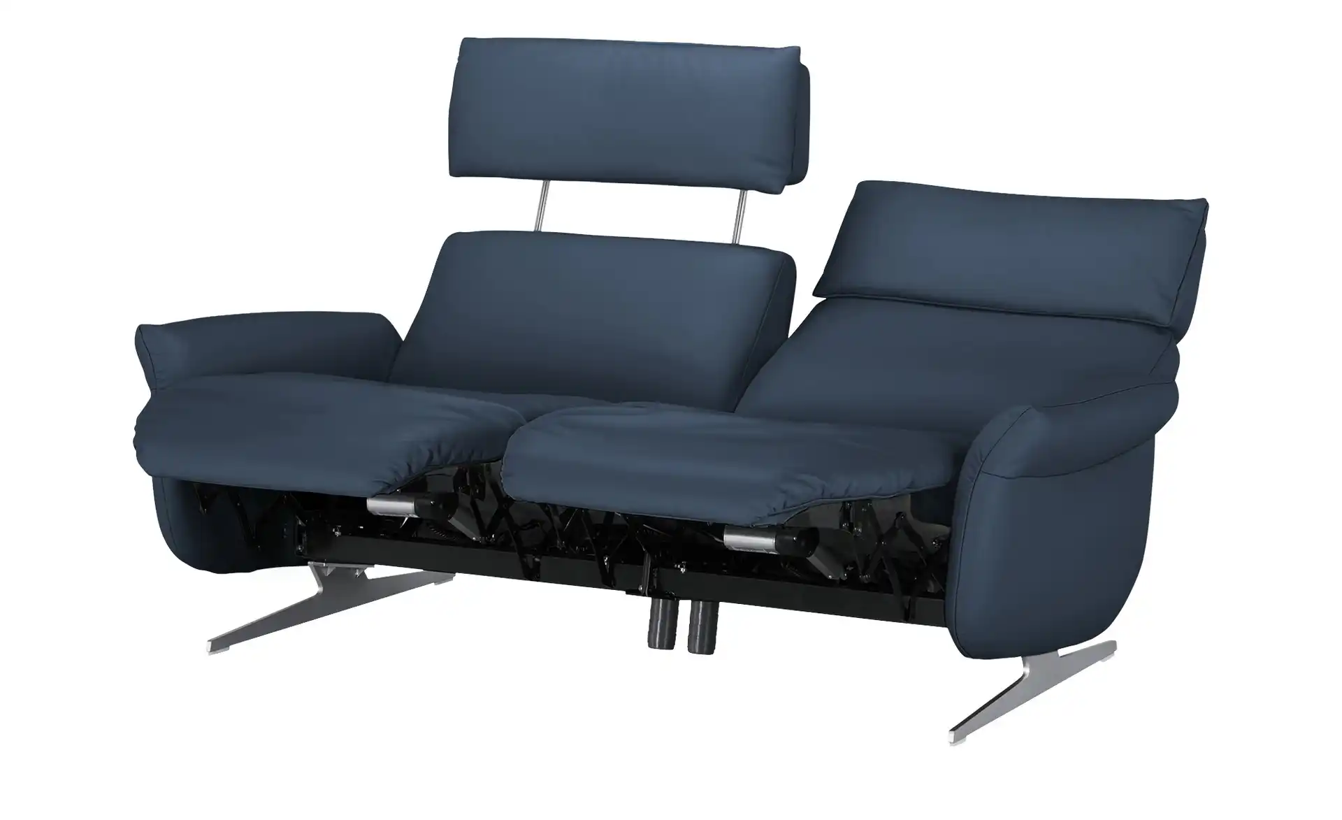 himolla Sofa 2,5 sitzig 4150 | Erweiterte Funktion, Dunkelblau