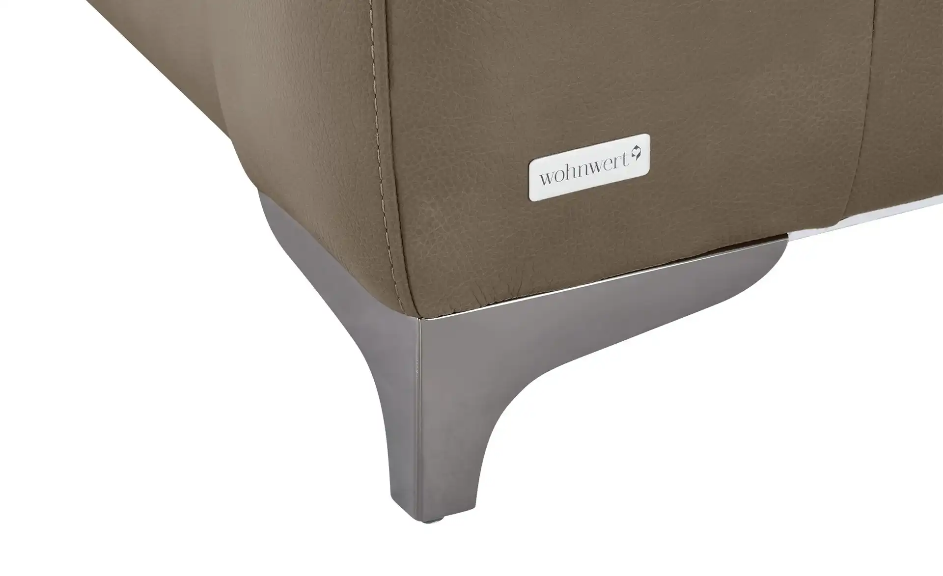 Wohnwert Sofa 3-sitzig mit elektrischer Relaxfunktion Arianna | Hellbraun