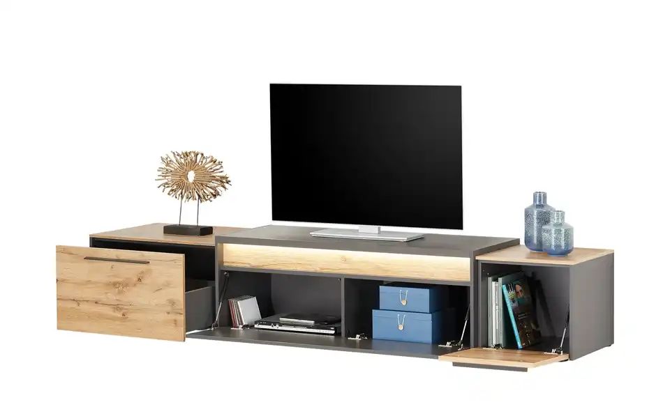 TV Lowboard Light Line 10 | Füße, rund | Möbel Höffner