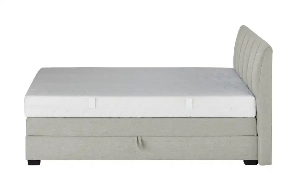vanDoorn Boxspringbett Chiara | Hellgrau, 200 cm