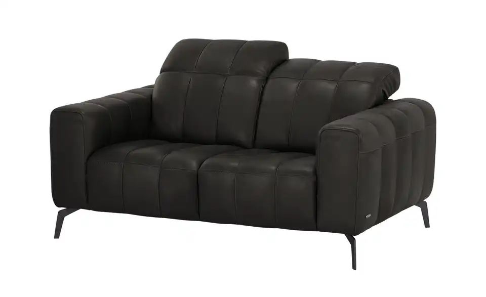Natuzzi Editions Ledersofa Portento | 2, Coffee Brown (Dunkelbraun)