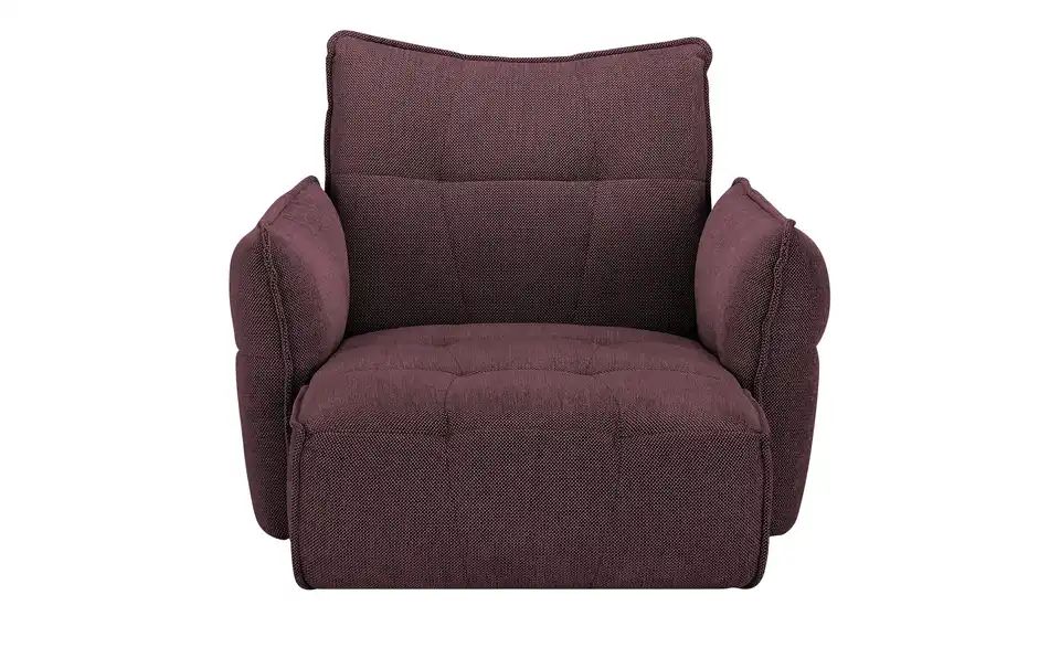 bobb Longchair Jeaneva | Burgunderrot | Möbel Höffner