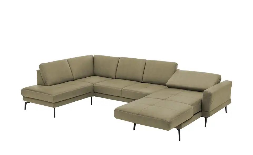 meinSofa Wohnlandschaft Mike | Moos (Dunkelgrün), links