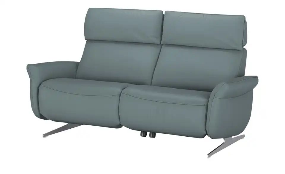himolla Sofa 2,5 sitzig 4150 | Aqua (Blau-Grau), ohne