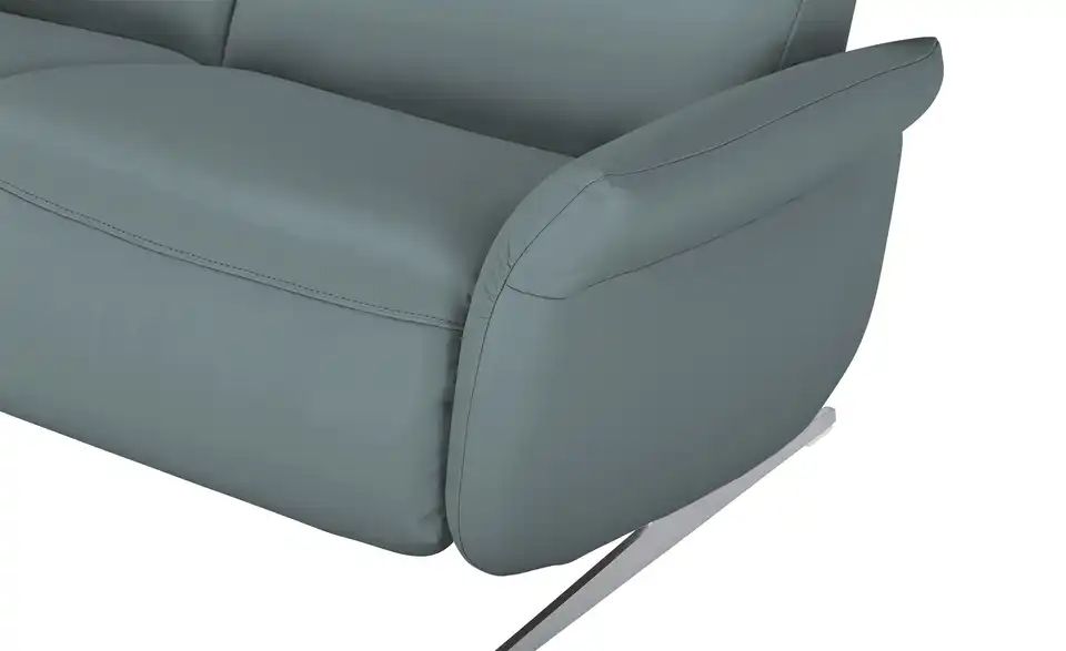 himolla Sofa 2,5 sitzig 4150 | Aqua (Blau-Grau), ohne
