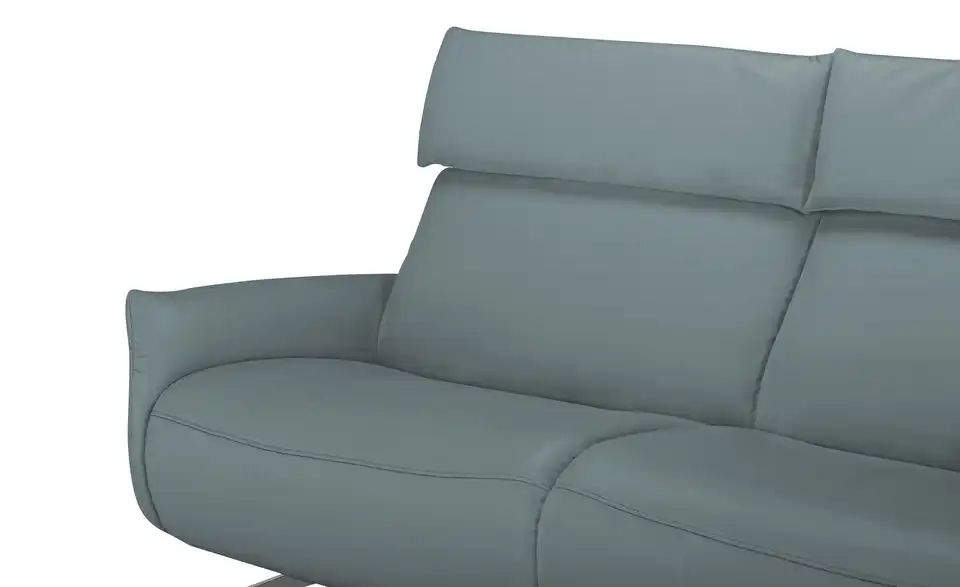 himolla Sofa 3-sitzig 4150 | Aqua (Blau-Grau), ohne
