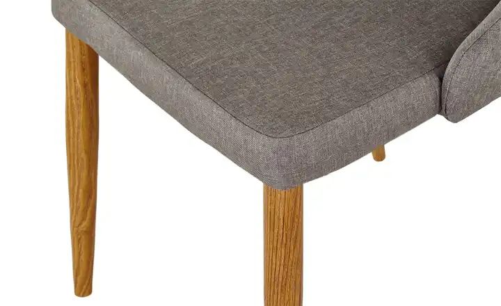 Stuhl Howard | Hellgrau / Eiche (Nachbildung)