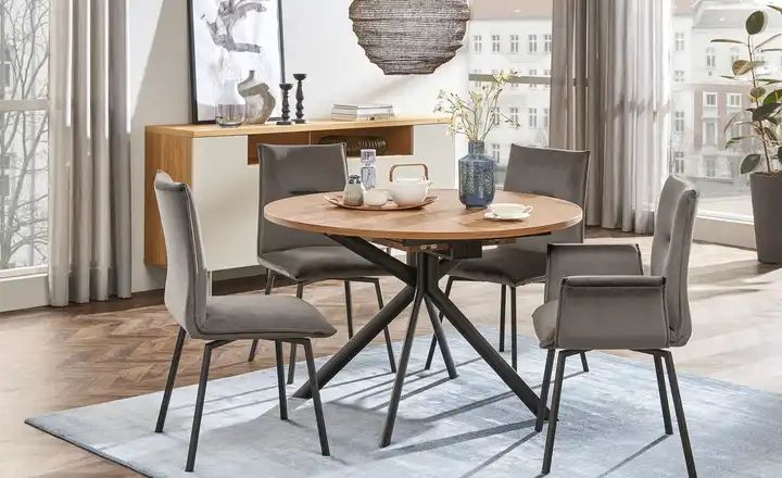Runde Esstische in verschiedenen Designs bei Höffner
