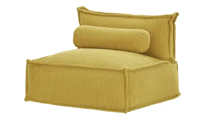 Sitzsack Lucas in Gelb – modernes Design