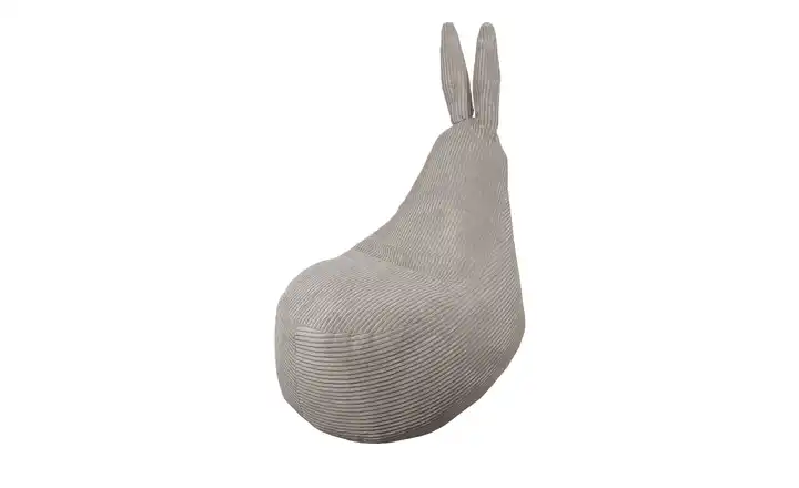 Sitzsack Hase in Braun | Mit Hasenohren