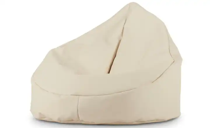 KONSIMO Sitzsack COSMO in Creme | Modern