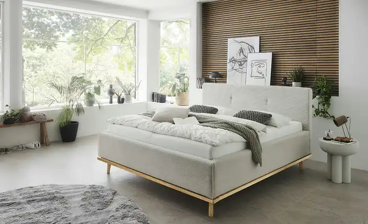 Musterring Polsterbett Delphi Cord | 180 cm, H2