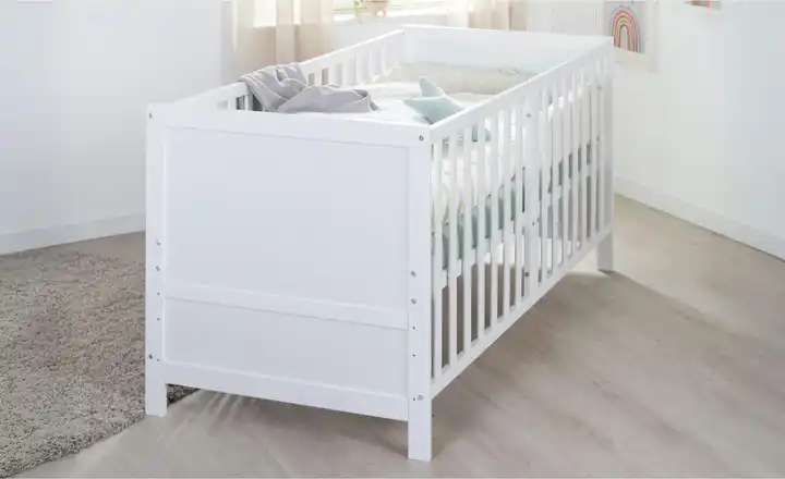 Roba Kinderbett Easy Sleep | lackiert, Weiß | Höffner