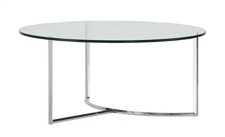 Couchtisch Hesel | transparent, verchromt | Höffner