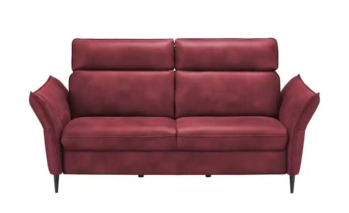 Wohnwert Sofa 2,5-sitzig Solea | Brombeer (Dunkelrot)