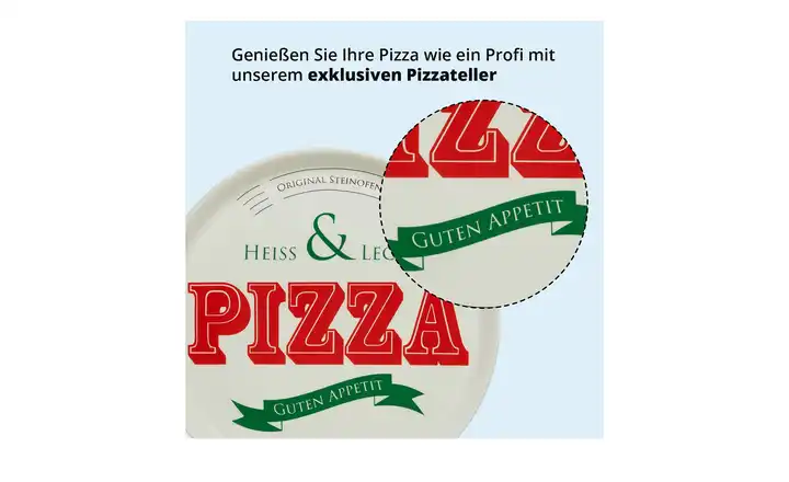 Peill+Putzler Pizzateller | 30 cm, Heiß & Lecker
