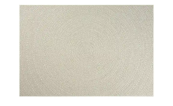 Kenzy In/Outdoor-Teppich | Creme Gestreift
