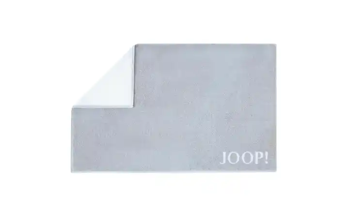 JOOP! Badteppich Classic Doubleface Silber