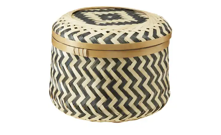 HOME STORY Aufbewahrungskorb mit Deckel | Möbel Höffner