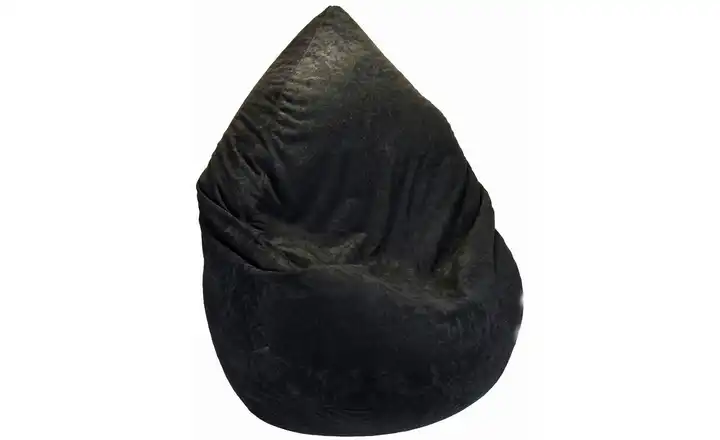 Heunec Sitzsack Vivid | Microfaser | Schwarz