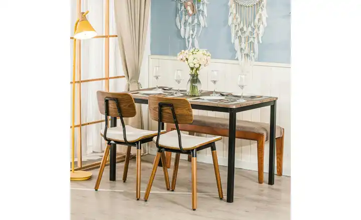 Stuhl 2er Set Victoria | Beige | Möbel Höffner