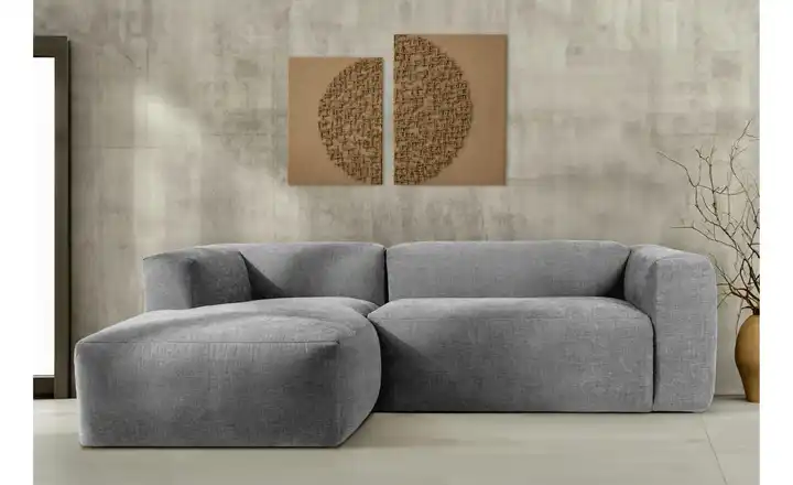 KONSIMO Ecksofa Buffo | Silbergrau, 4 | Möbel Höffner