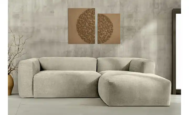 KONSIMO Ecksofa Buffo | Ecru, 4 | Möbel Höffner