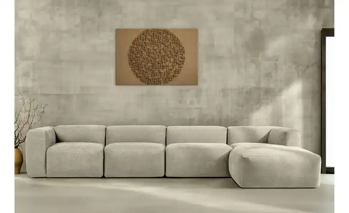 KONSIMO Ecksofa Buffo | Ecru, 6 | Möbel Höffner