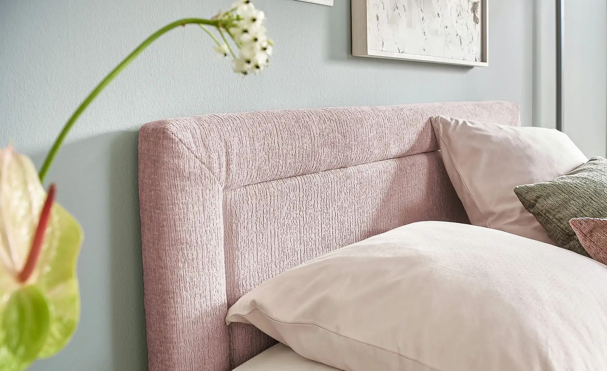 Jette Home Boxspringbett Jette Frame | Rosa, 180 cm