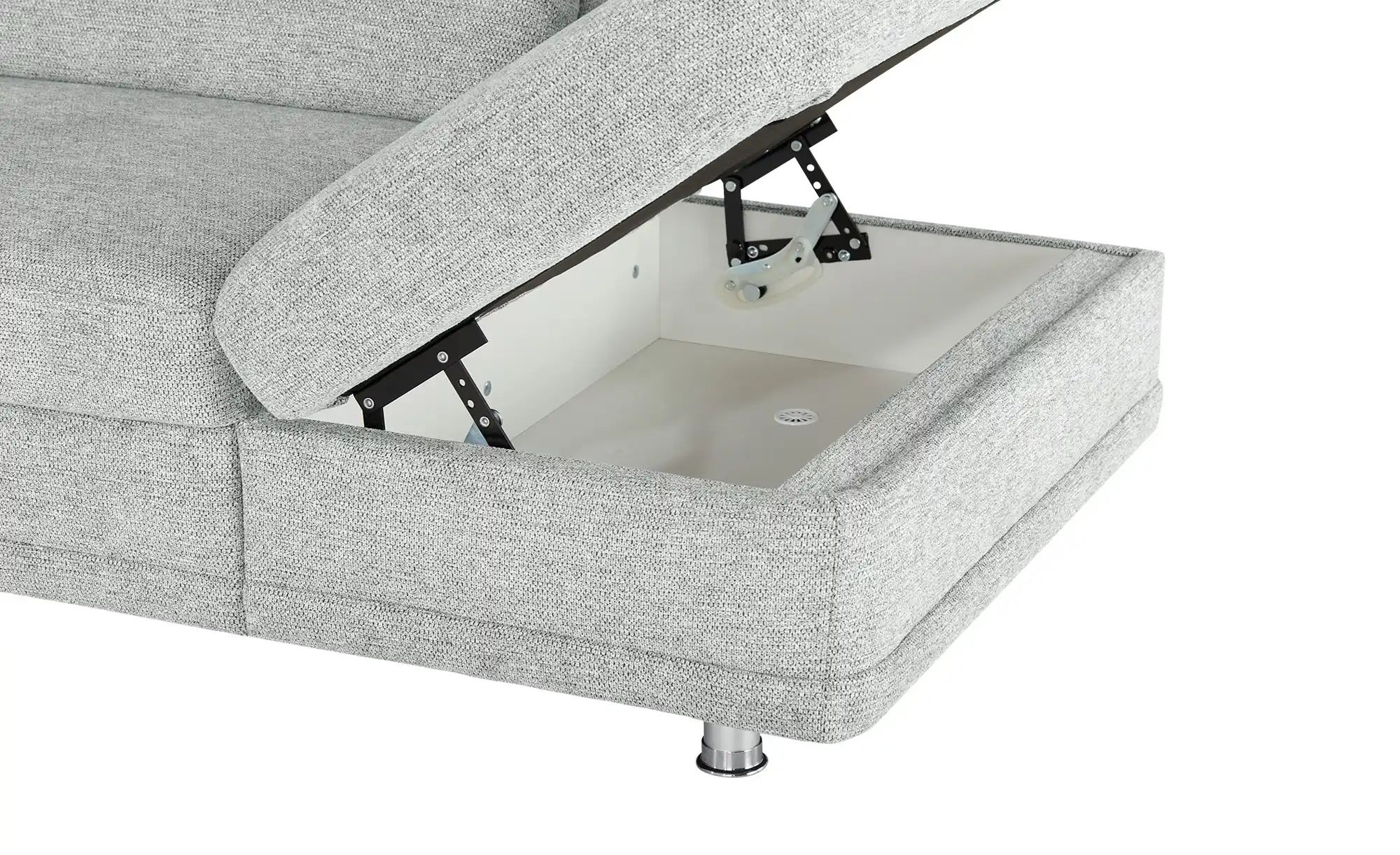 meinSofa Ecksofa Marc | Alu (Grau), rechts | Höffner