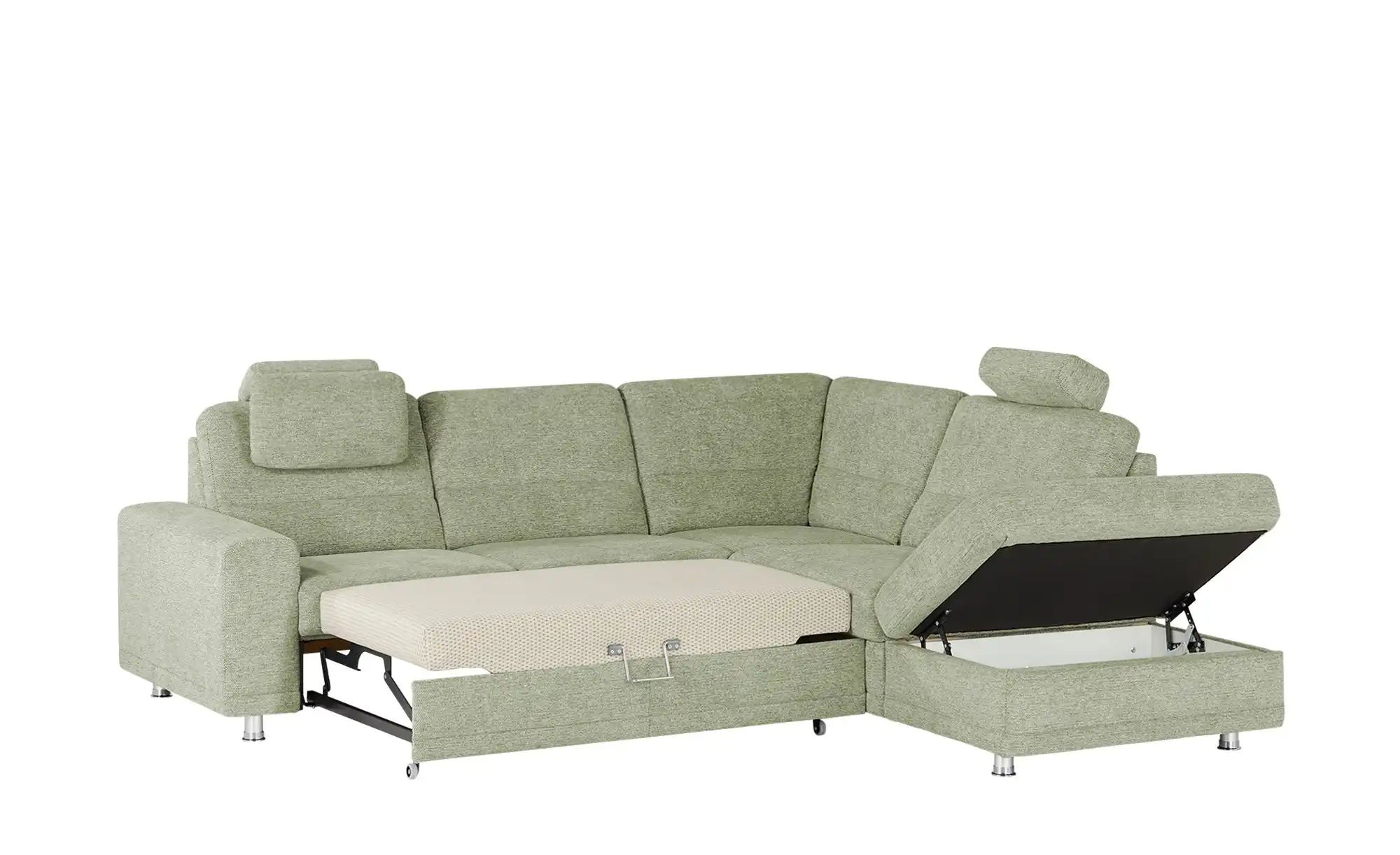 meinSofa Ecksofa Marc | Green (Grün), rechts | Höffner