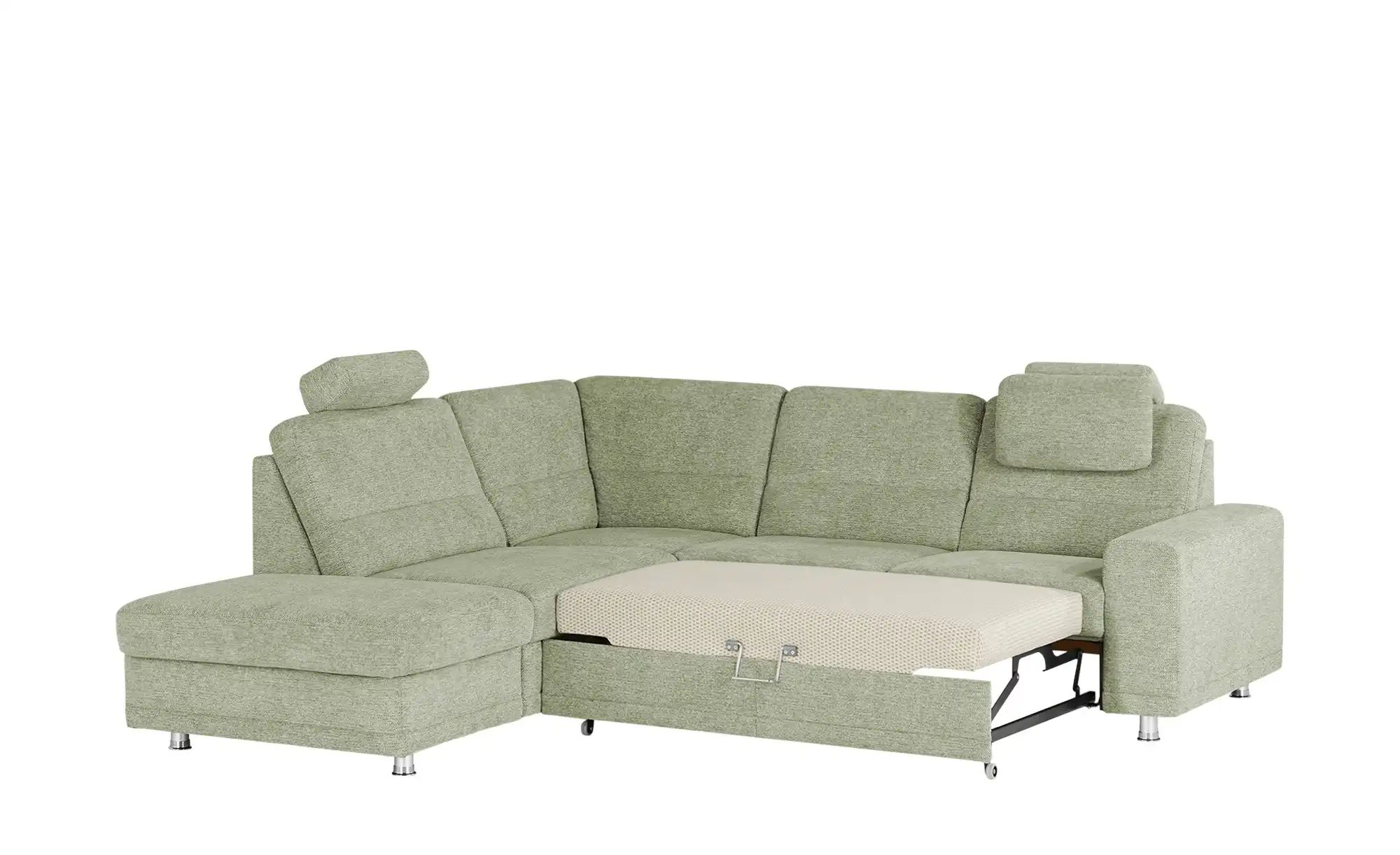 meinSofa Ecksofa Marc | Green (Grün), links | Höffner