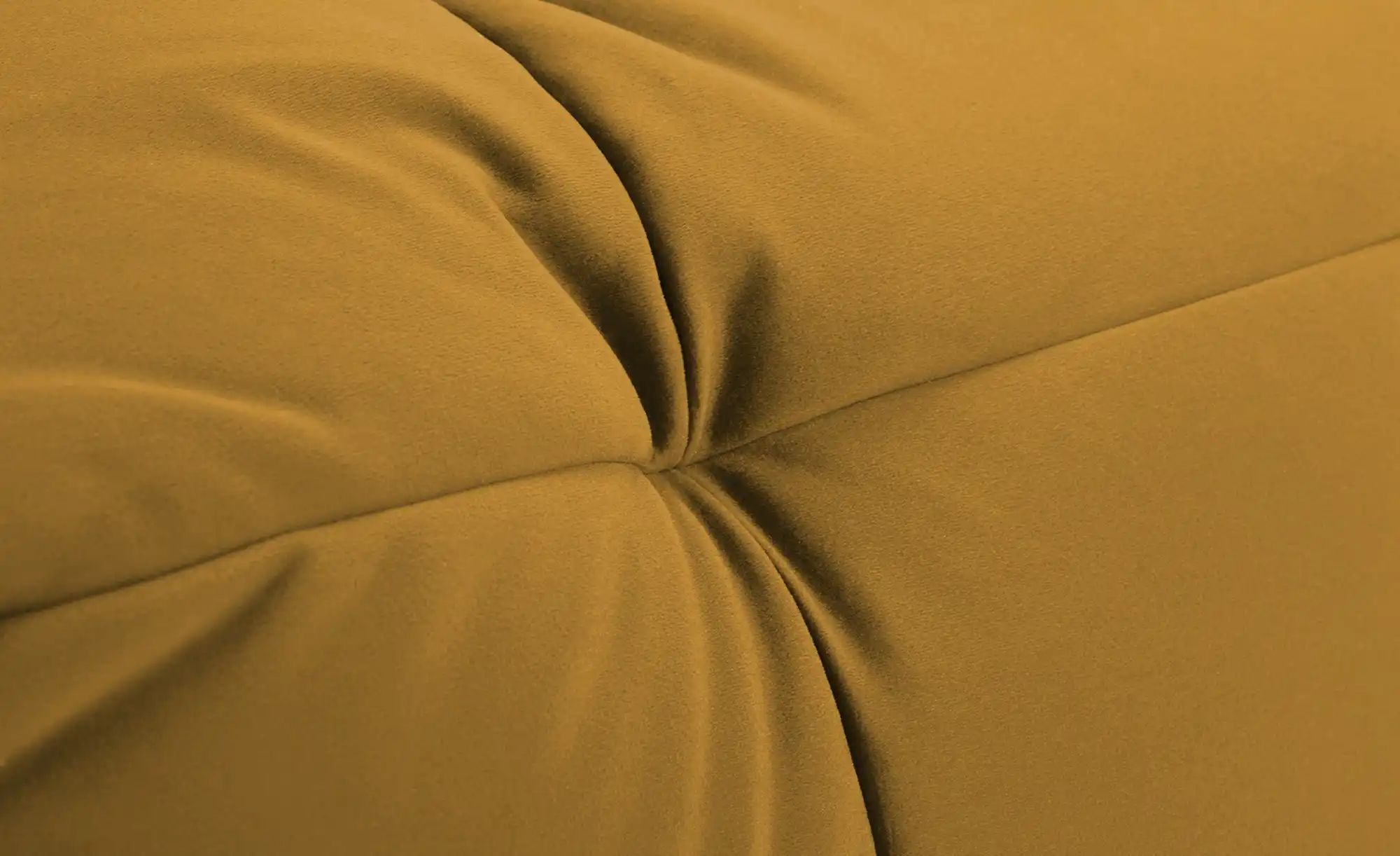 bobb Einzelsofa Jeaneva | Samt, Curry, Curry (Gelb)