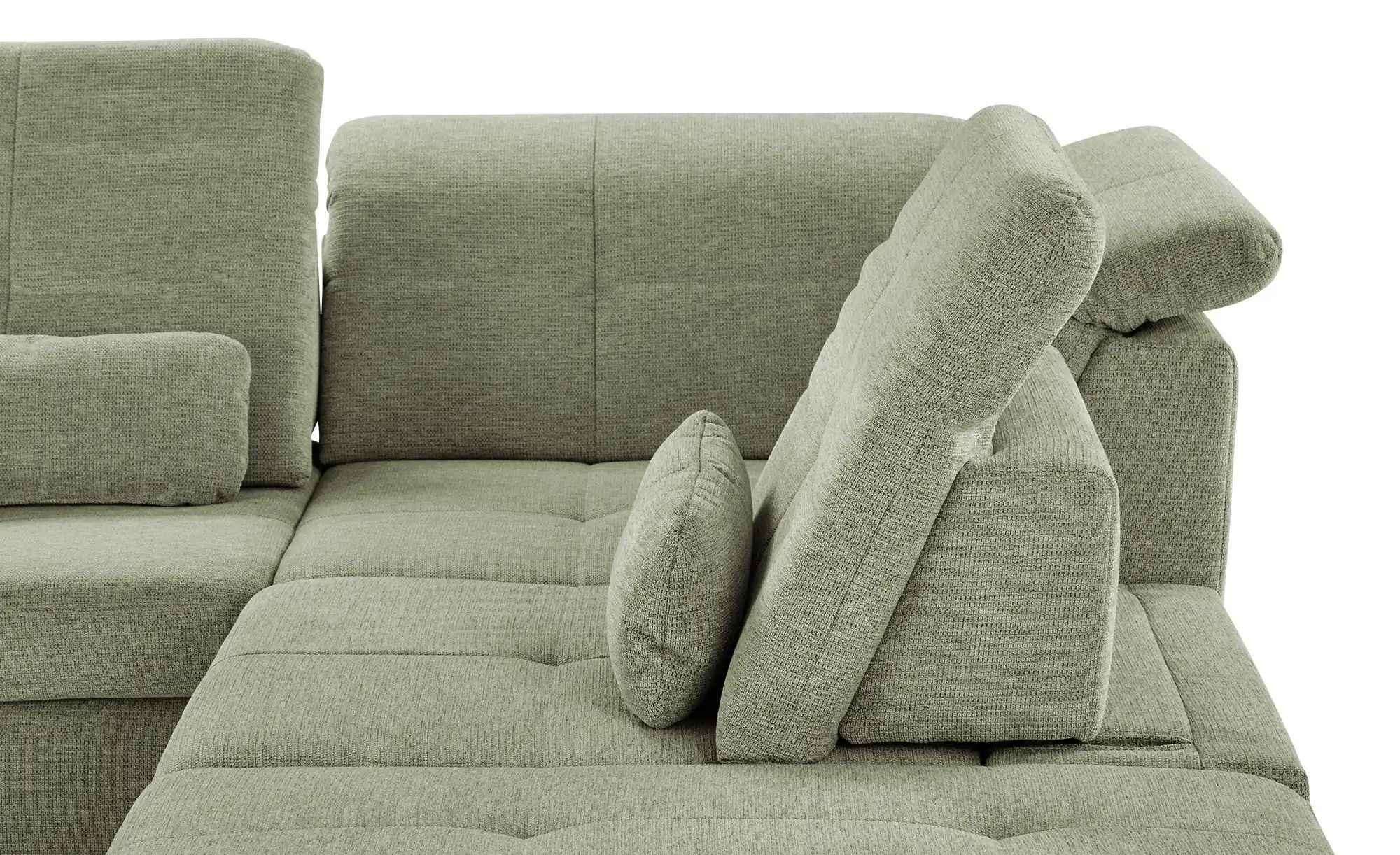 Ecksofa mit Funktion Perry | Grün, rechts | Höffner