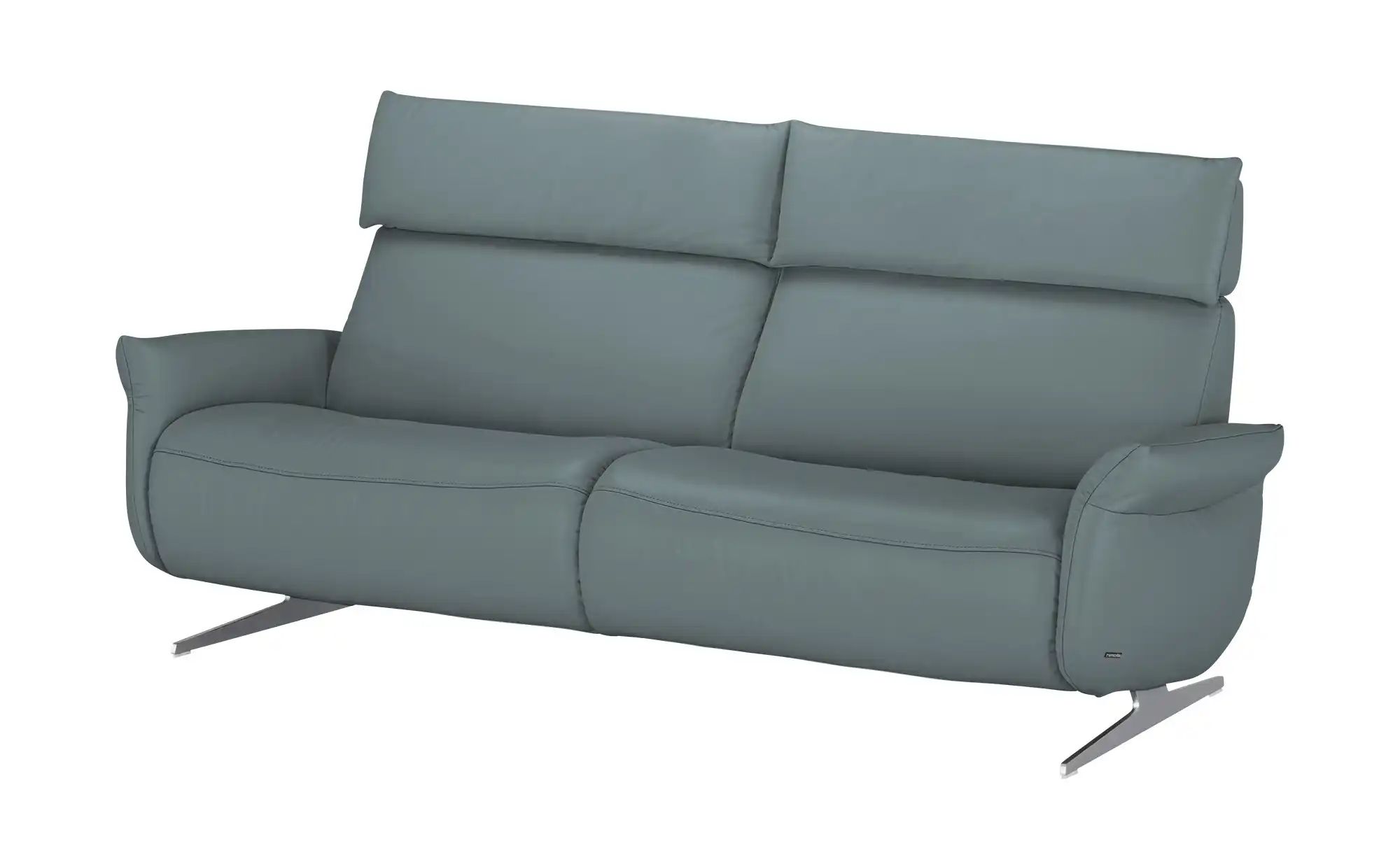 himolla Sofa 3-sitzig 4150 | Aqua (Blau-Grau), ohne