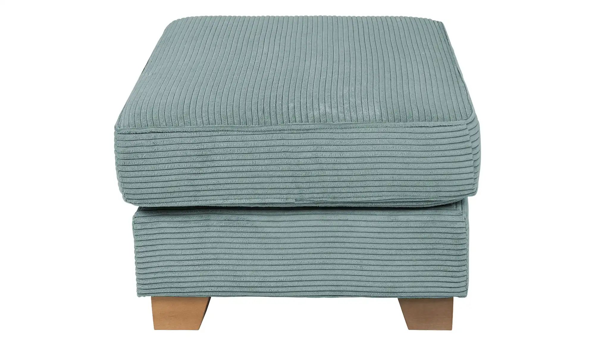 SOHO Hocker Franka | Mintgrün, Mintgrün, Cordstoff