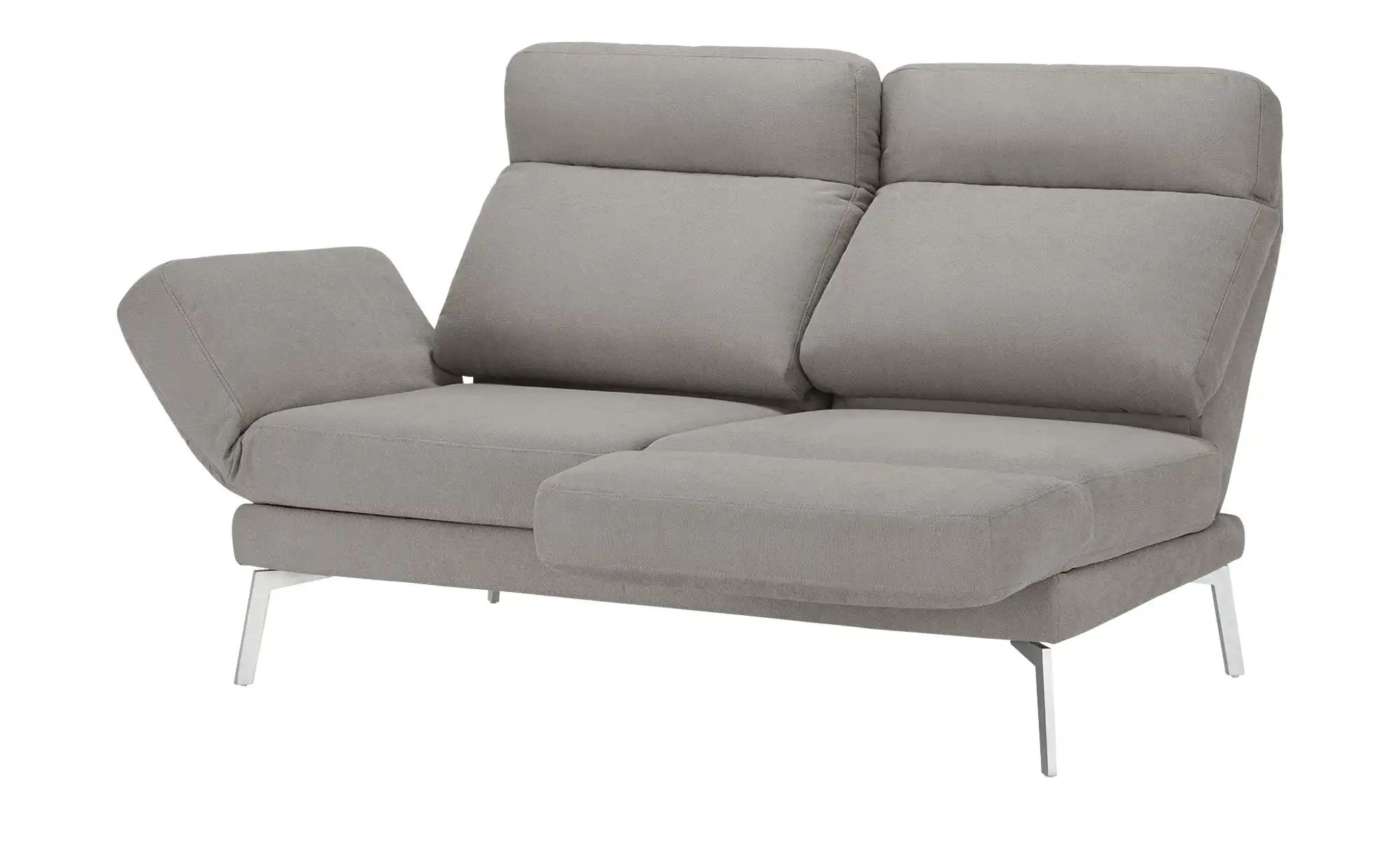 Sofa 2-sitzig mit Funktion Timea | Silbergrau | Höffner